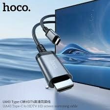 Кабель HDMI HOCO UA43, алюминиевый сплав, TPE, нейлон, 1,8 м