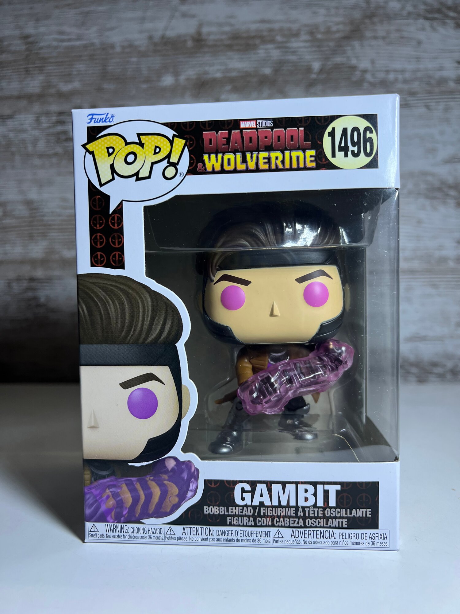 Фигурка Фанко Гамбит Gambit, Deadpool & Wolverine, 10 см от Funko