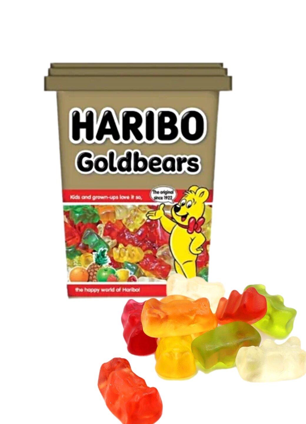 Haribo Goldbears Мармелад жевательный \ Харибо мишки 150г банка (Турция)