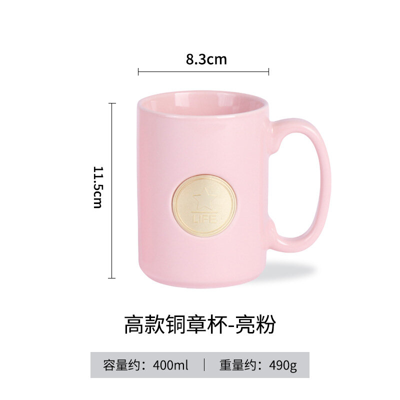Корпоративные подарки от фабрики, высококачественная креативная кружка из керамики, новогодняя чашка для завтрака, чашка, меняющая цвет
