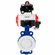 Затвор DN.ru WCB-WCB-PTFE-PTFE-Fb-H Ду65 Ру16 с DA-065, PND2-220VAC и LSB-410