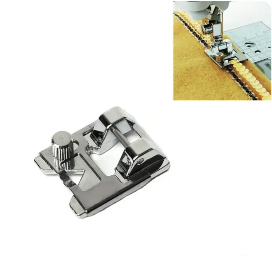 Ножка для швейных машин, приспособление для плетения косичек, 9905/9906, для Brother, Singer, Juki и др. 7YJ85