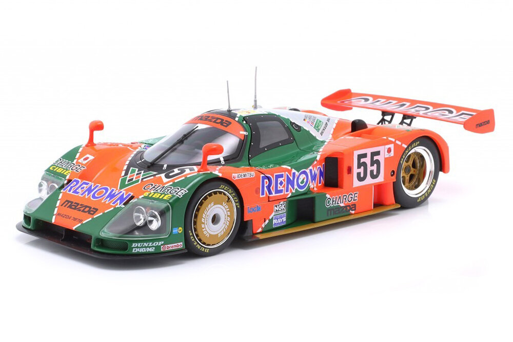Модель коллекционная WERK83 Mazda 787B #55 sieger 24H lemans 1991 weidler/herbert/gachot