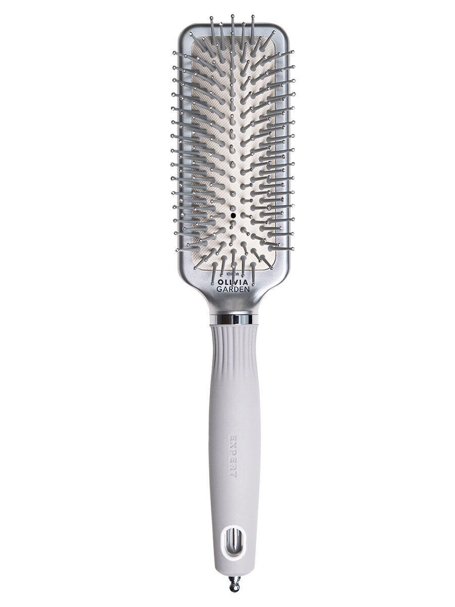 Щетка для волос Olivia Garden Ceramic+Ion XL Pro Small OGBCIXLP1S серая