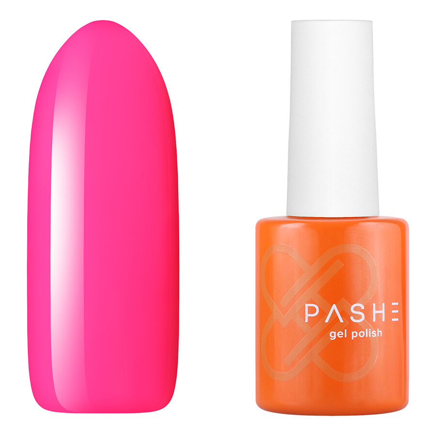 Цветной гель-лак PASHE, Atelier №30 - "ярко-розовый", 9 мл