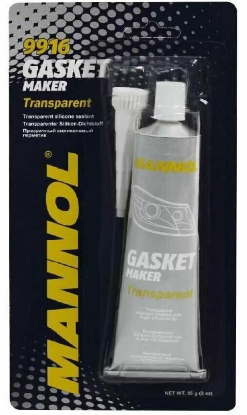 Герметик прозрачный силиконовый 85гр.