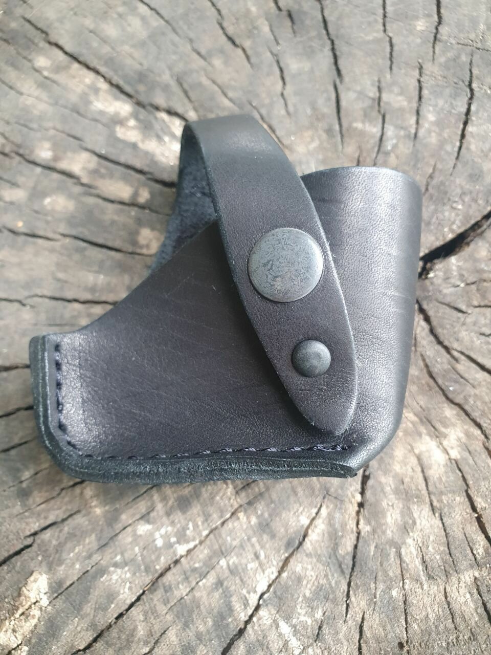 Кобура поясная под Удар кожаная самооборона