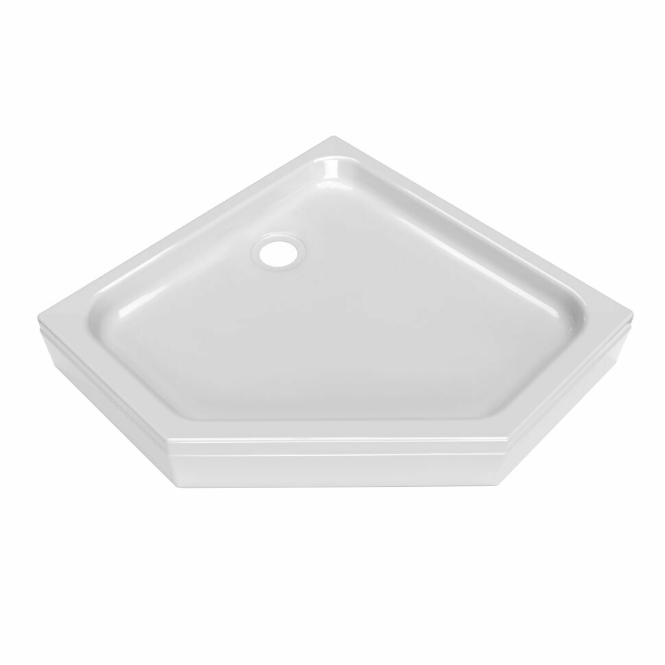 Душевой поддон Triton (900х900х170) пятиугольный, низкий, каркас ПД28