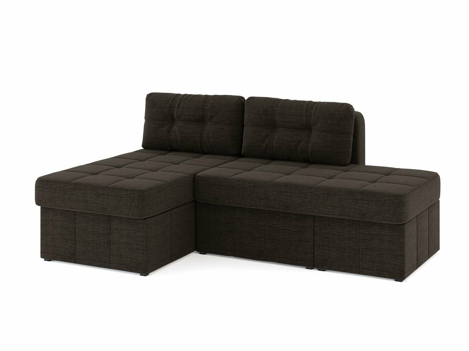 Диван-трансформер Оливер Люкс еврокнижка, рогожка Дрим Браун