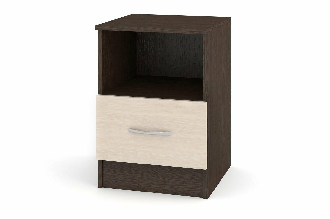 Тумба прикроватная 2 41х42х57 см лсдп венге цаво, дуб млечный