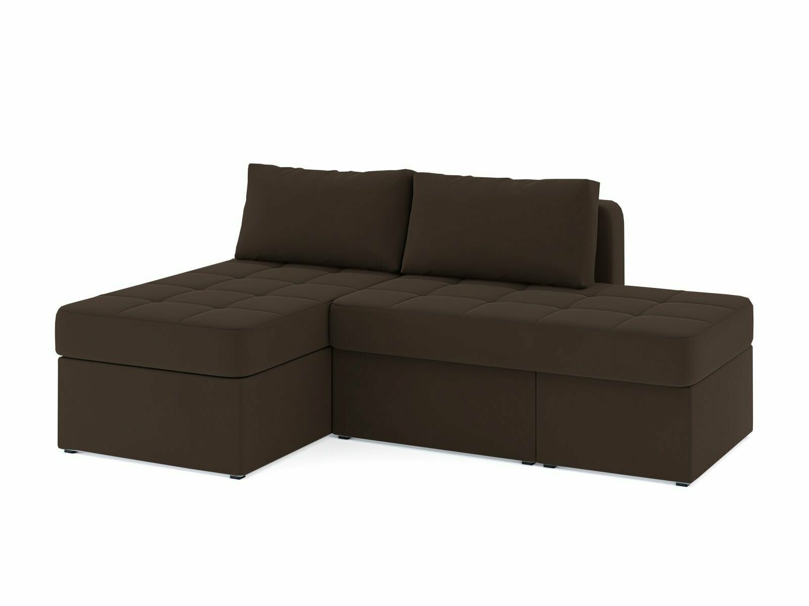 Диван-трансформер Оливер еврокнижка, велюр Зара Браун 20