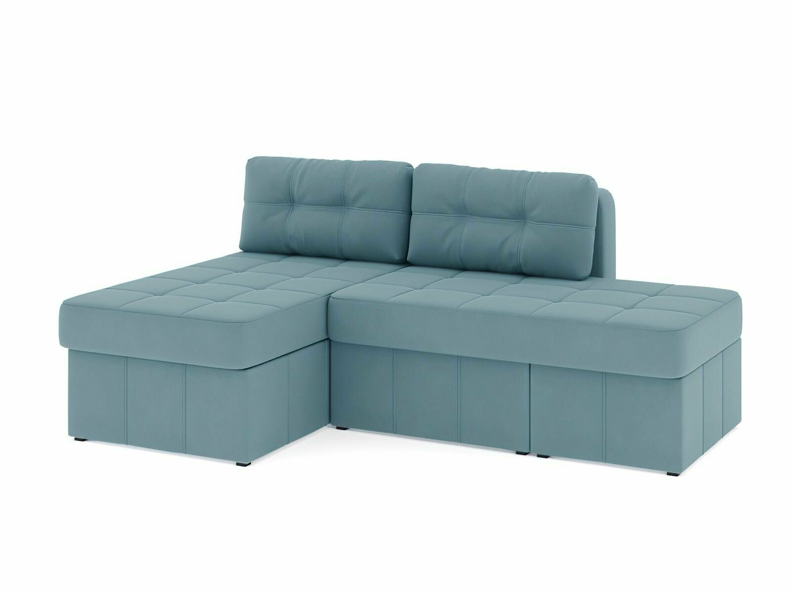 Диван-трансформер Оливер Люкс еврокнижка, велюр Мелисса 16