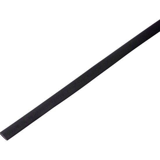 Термоусадочная трубка Proconnect 6,0/3,0 мм черная (50 шт. по 1 м.), 55-0606