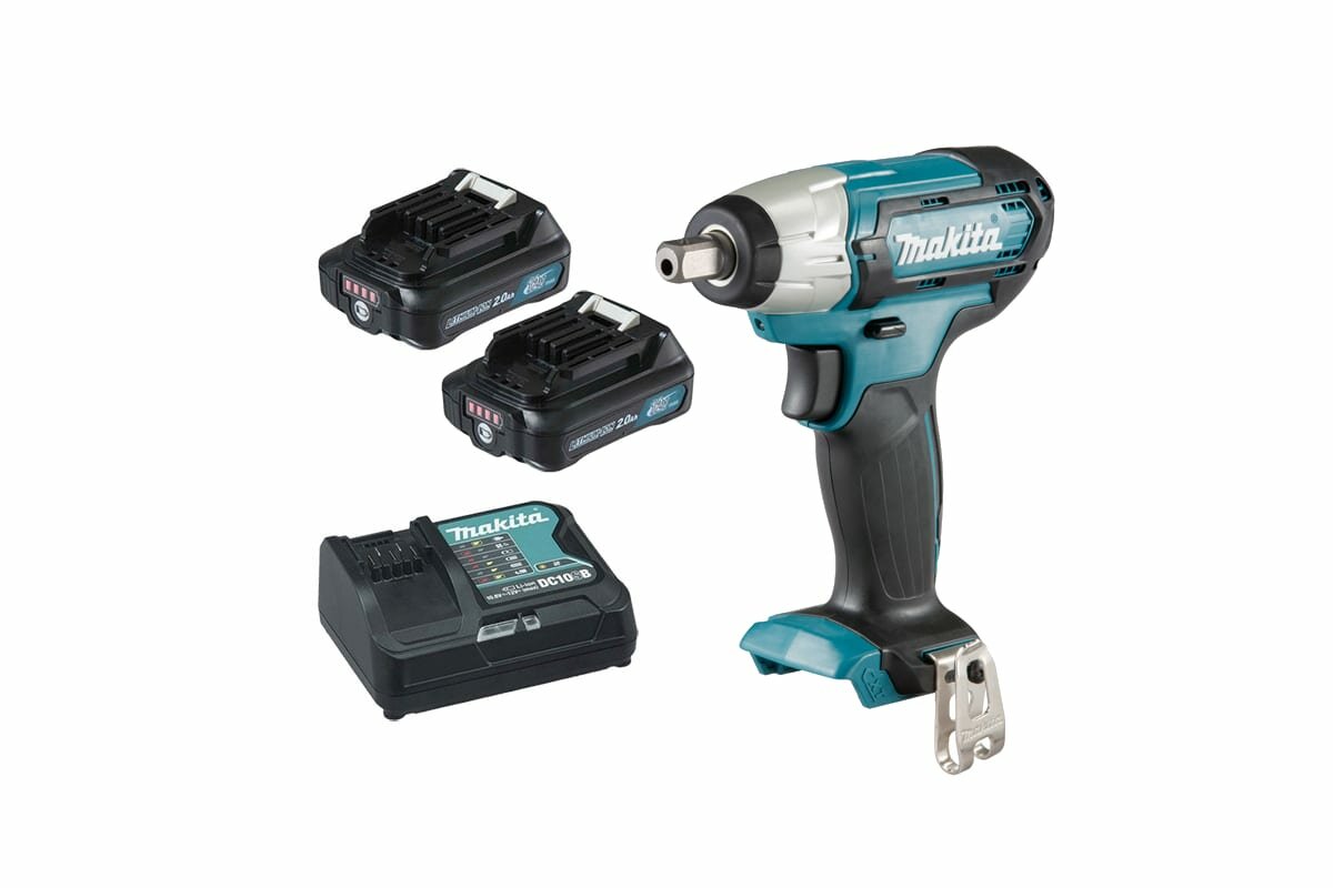Гайковерт Makita TW141DWAE аккум. патрон: квад.1/2" (кейс в комплекте)