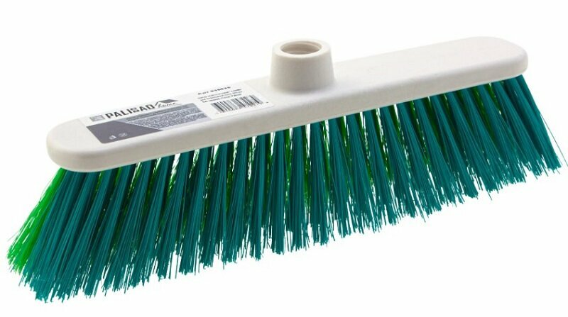 Щетка пластмассовая для подметания пола с комбинированной щетиной, 27 см, без черенка, Home Palisad 935625