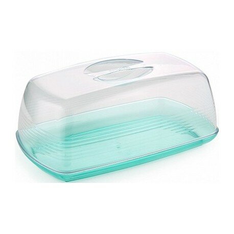 "Хлебница настольная "Fresh" (мята полупрозрачный) 24х24х10,09 см ИК 14866000" (Артикул: 4100014940)