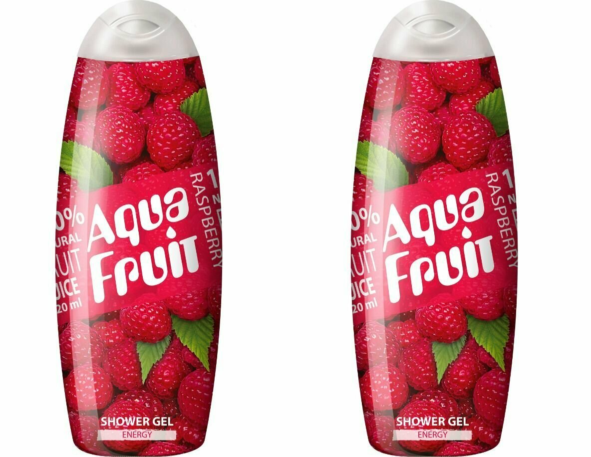 Гель для душа, Aquafruit, Energy, 420 мл,2 шт