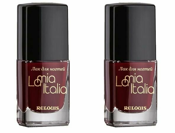 Relouis, Лак для ногтей La Mia Italia, тон 16, 2 шт.