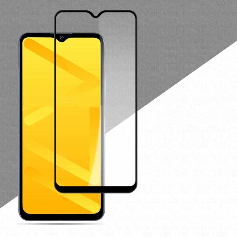 3D/5D защитное изогнутое стекло MyPads 5D Forti Glass для ZTE Blade A72 / ZTE Blade V40 Vita с изогнутыми краями с олеофобным покрытием черный