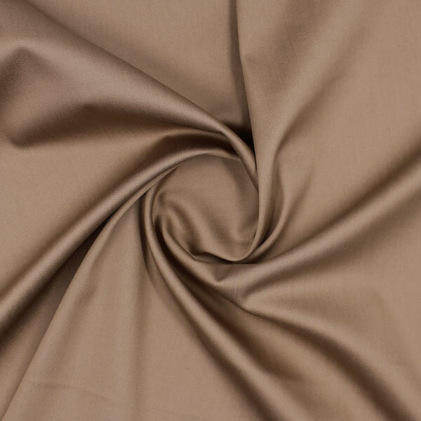 Костюмная ткань Ткани-100, 65% вискозы, 32% полиэстера, 3% эластана, бежевая, 1,4 м