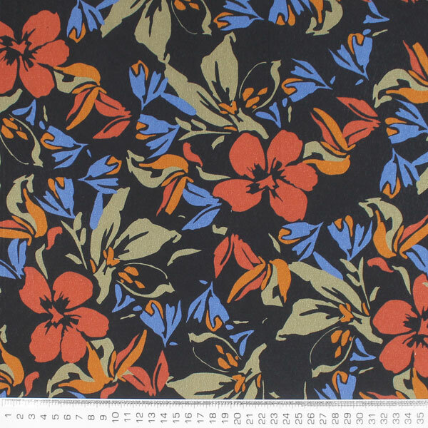 Ткань для шитья и рукоделия, 100х130 см, креп, 100% вискоза