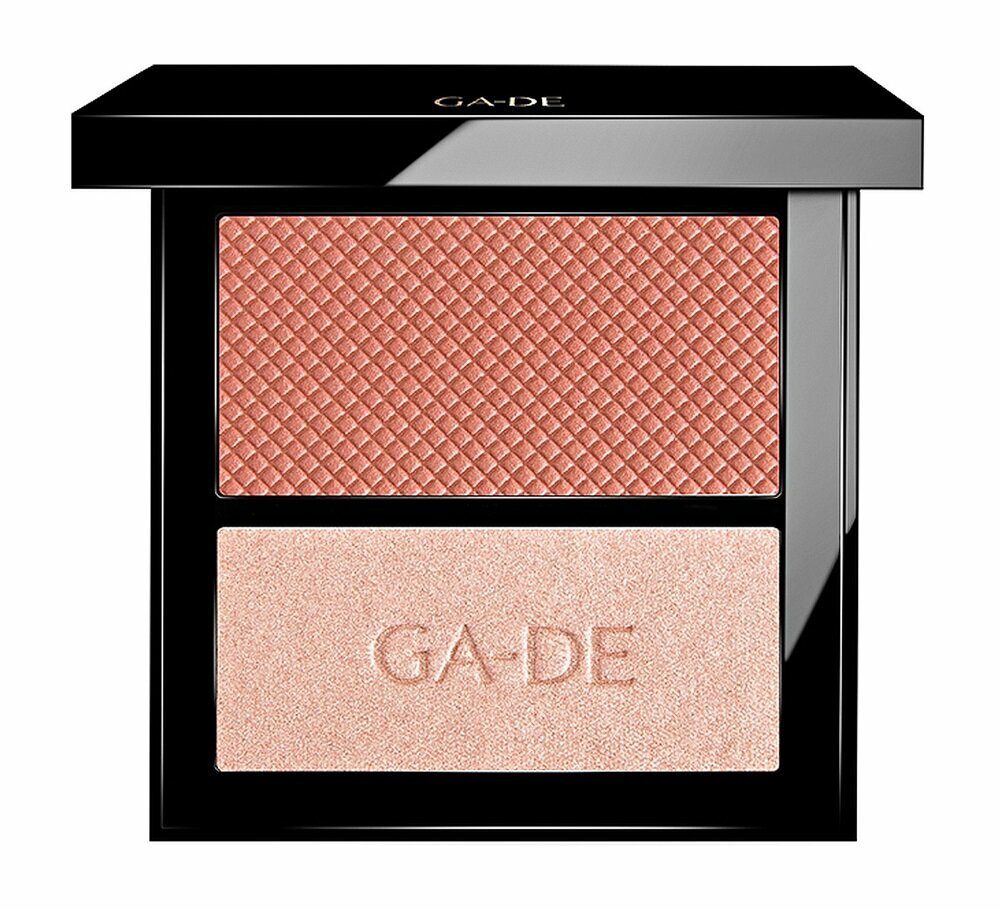 GA-DE Румяна-дуэт для лица Velveteen, 7,4 г, 42 Berry & Glow