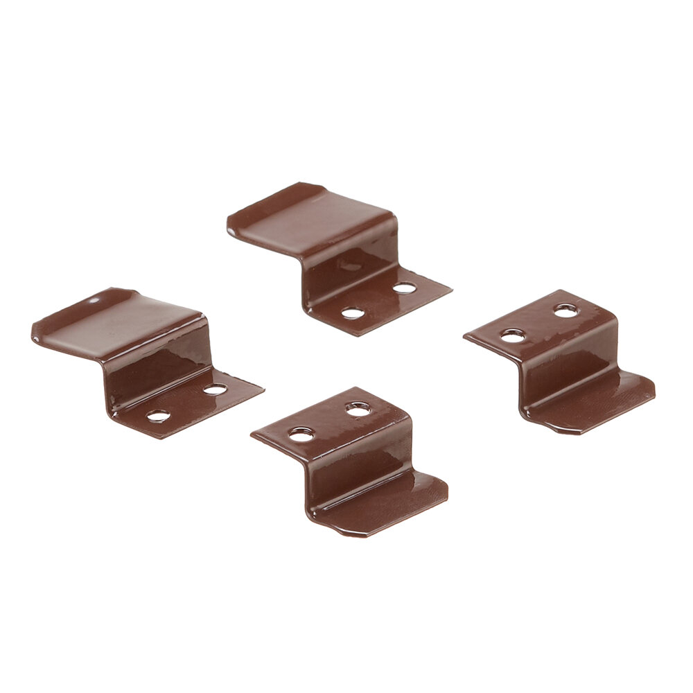Комплект креплений для москитной сетки "Z", сталь, коричневый