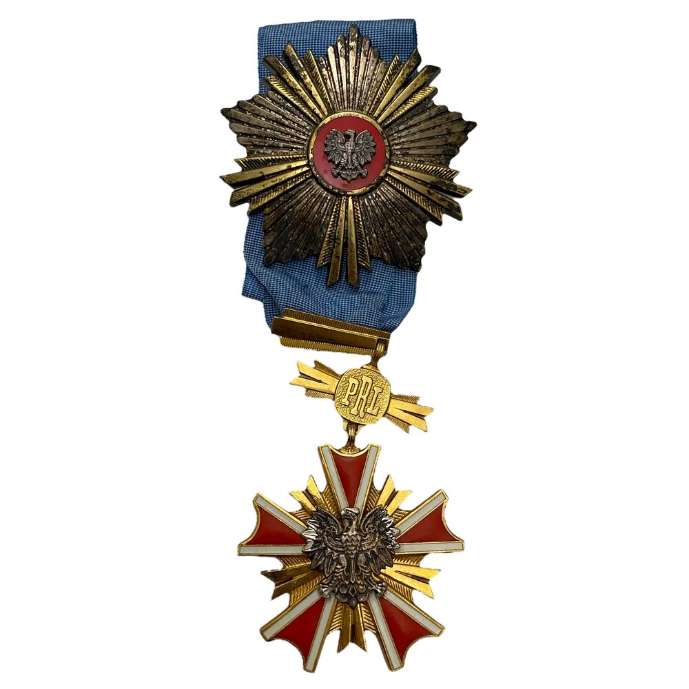 Польша, орден "За заслуги перед Польской Народной Республикой" II степень 1974-1990 гг.