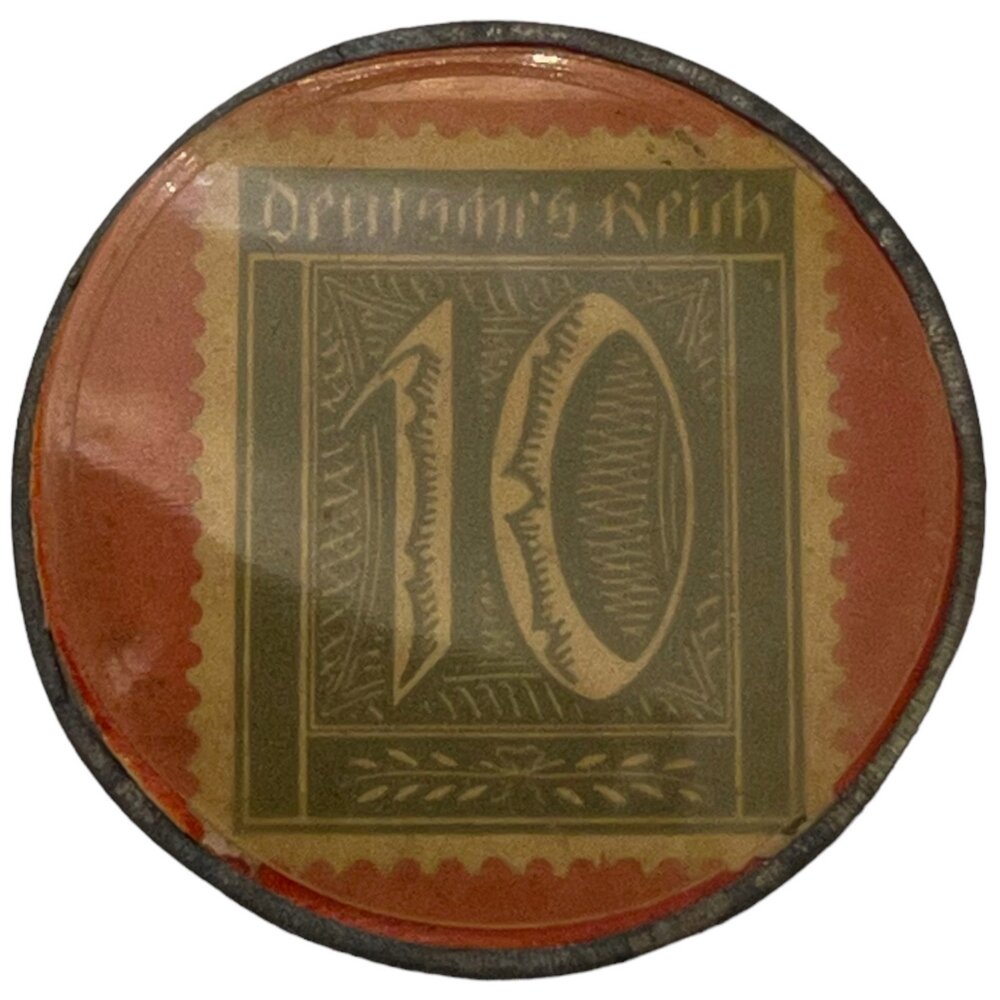 Германия (Третий Рейх) Ганновер 10 пфеннигов 1933-1935 гг. (Pelikan)