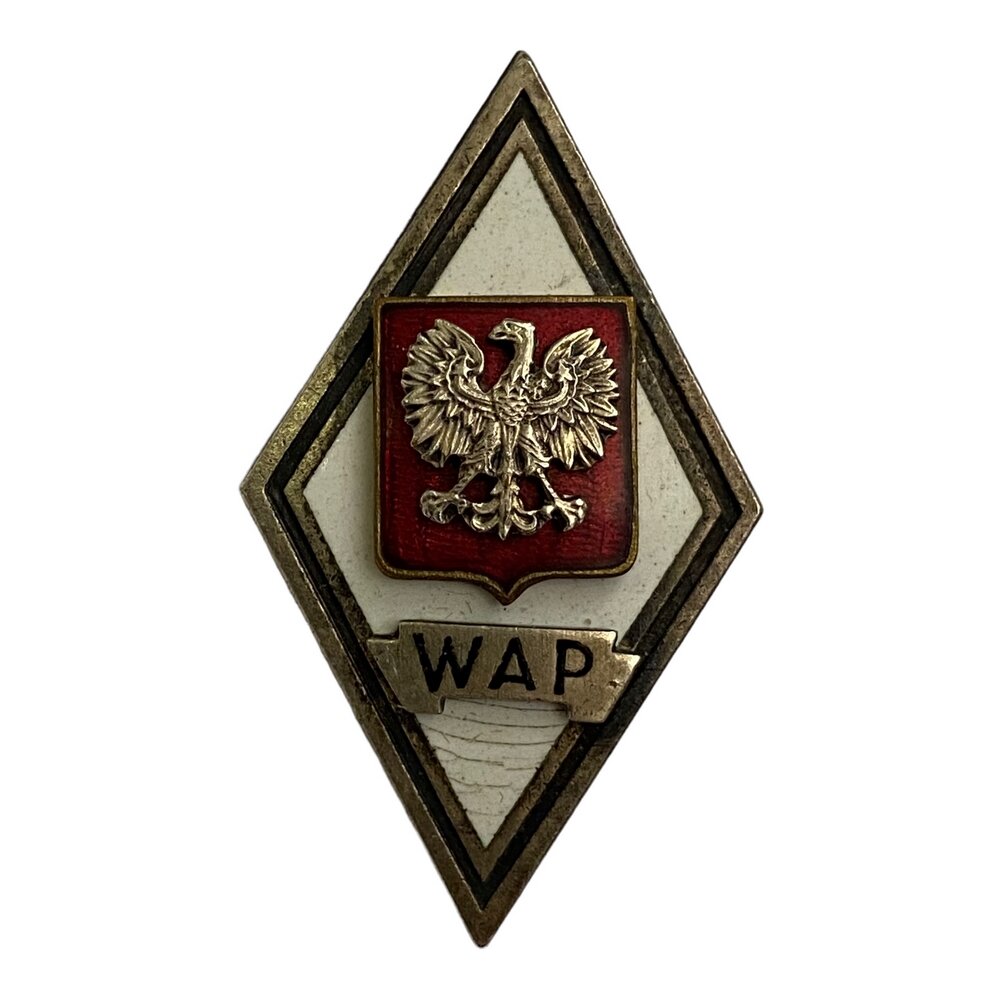 Ромб "Военно-политическая школа имени Феликса Дзержинского" Польша 1961 г.