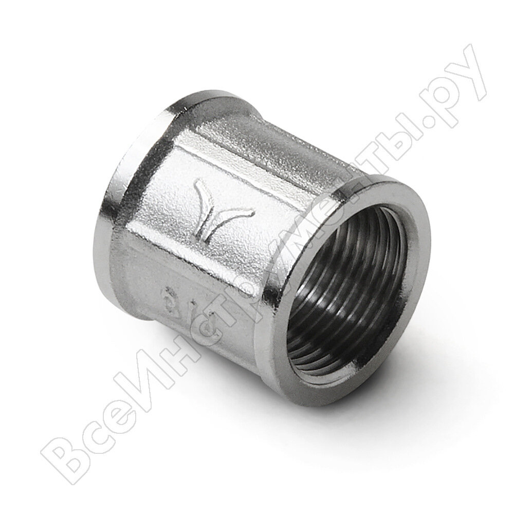 Латунная муфта PRO AQUA PA ВР резьбовая 1/2 x 1/2 01-F15-F15x