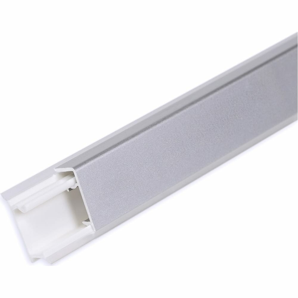 Плинтус для столешниц Волшебная палочка алюминий 25x10 мм 3.05 м серебро УТ000077822