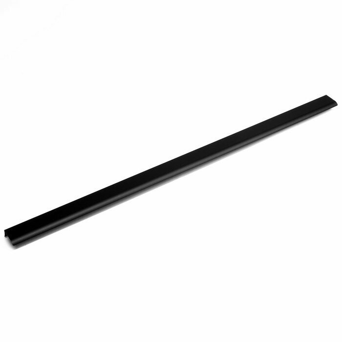 CAPPIO Ручка профильная мебельная торцевая CAPPIO RT002BL, L=800 мм, м/о 768 мм, чёрная