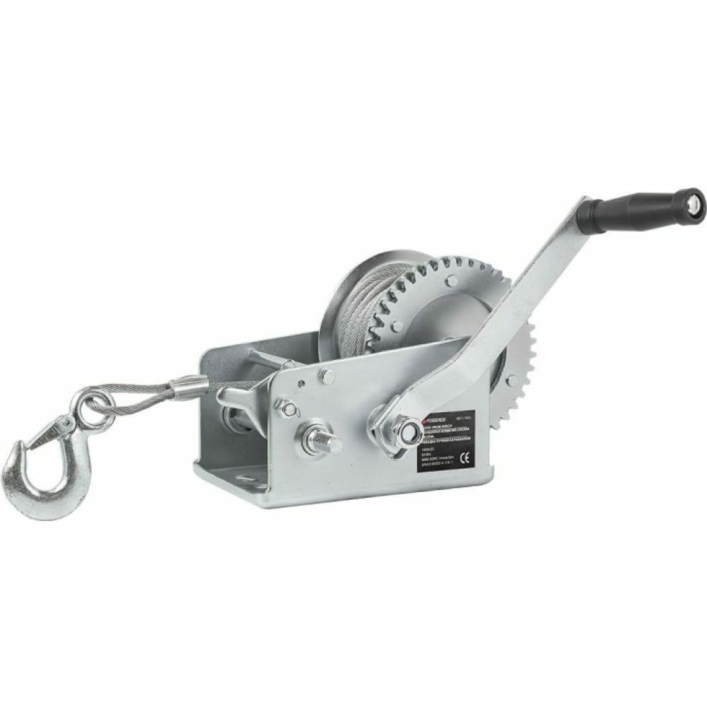 Барабанная ручная лебедка Forsage F-KB-S-1800