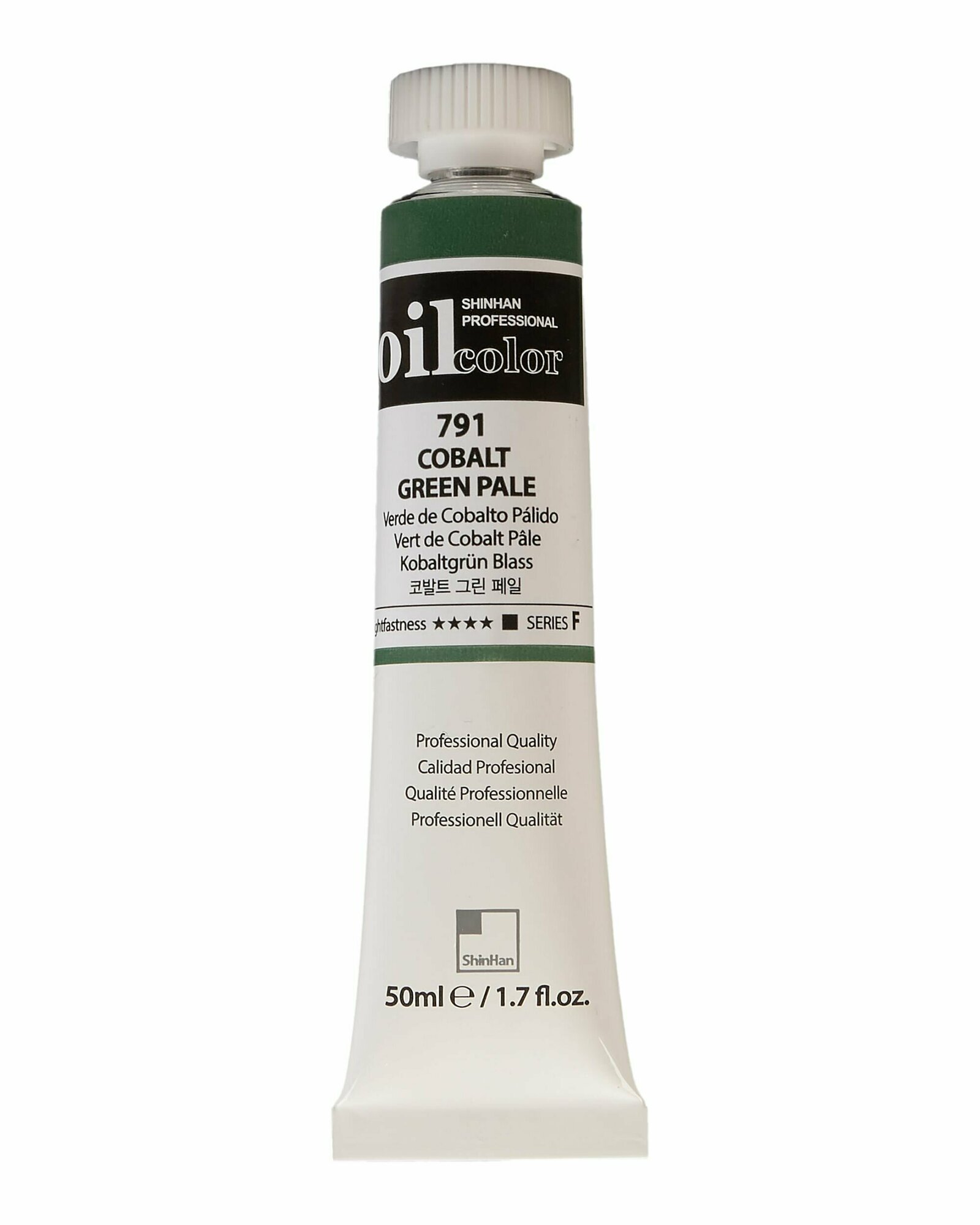 Масляная краска Shinhan Art Professional №791 Кобальт зеленый бледный, туба 50мл.