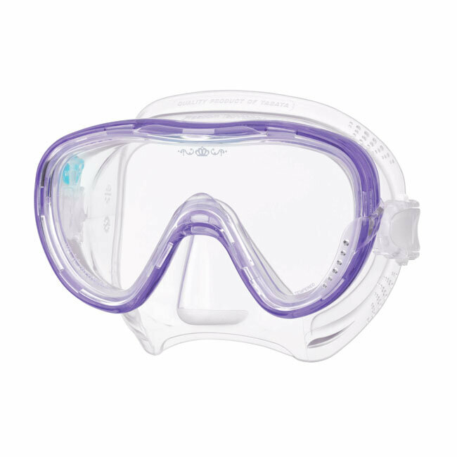 Tusa Маска Tina прозрачный силикон, PQ дайвинг