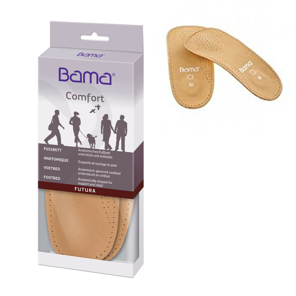 Бама Комфорт Стельки 2/3 Футура мужские коричневые, размерные. (45)