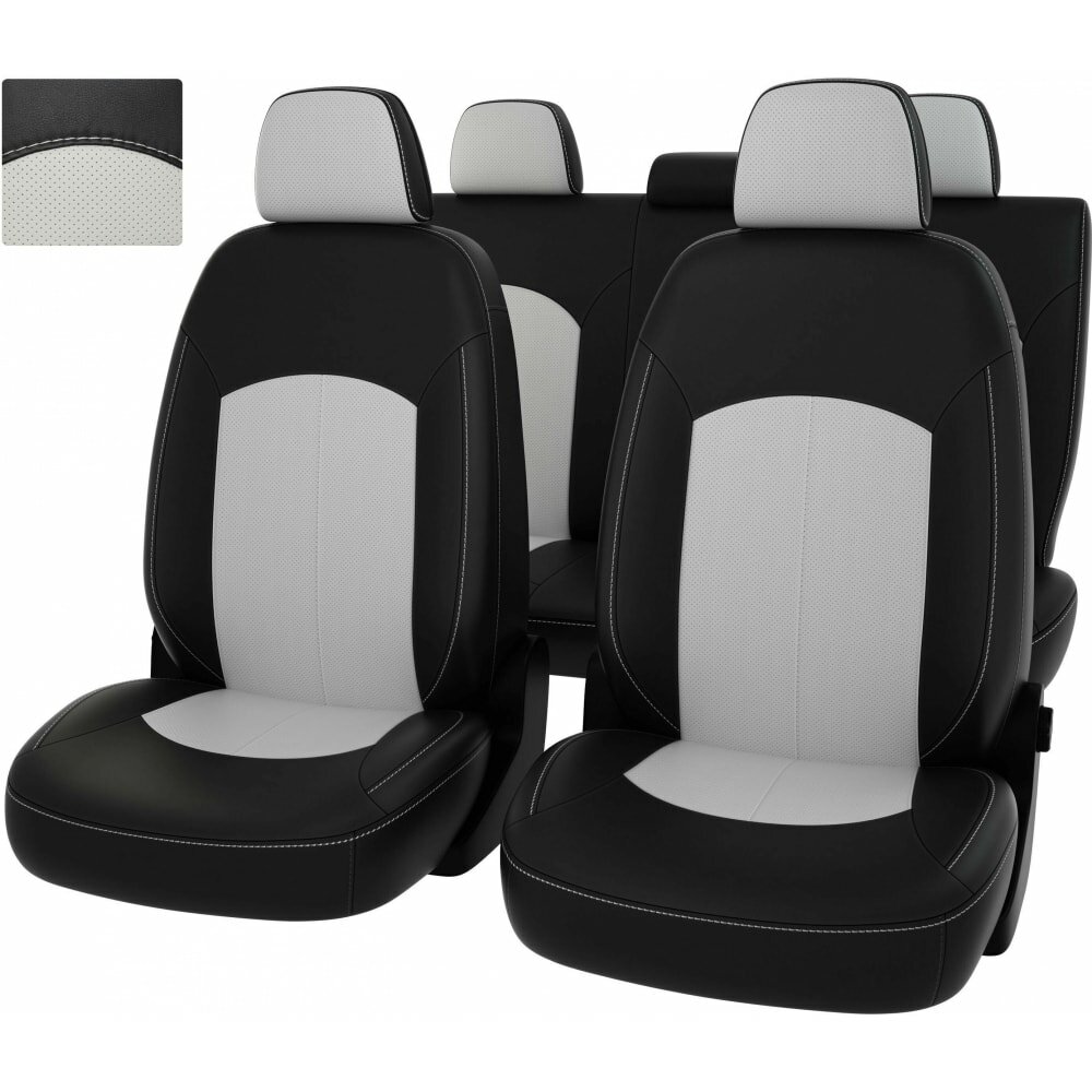 Чехлы для Hyundai Santa Fe III 2012-2018 г. в. PSV 123944