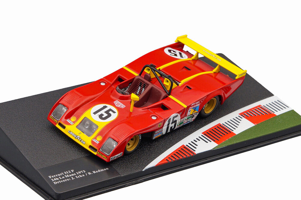 Модель коллекционная ALTAYA Ferrari 312 p 24H le mans 1973 j. ickx/bredman #15 ferrari racing collection #7