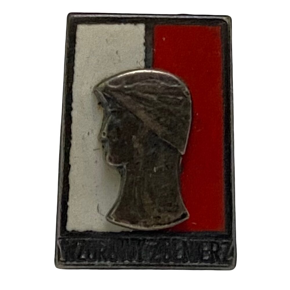 Знак-миниатюра "Образцовый солдат" (Wzorowy Żołnierz) Польша 1961-1968 гг.