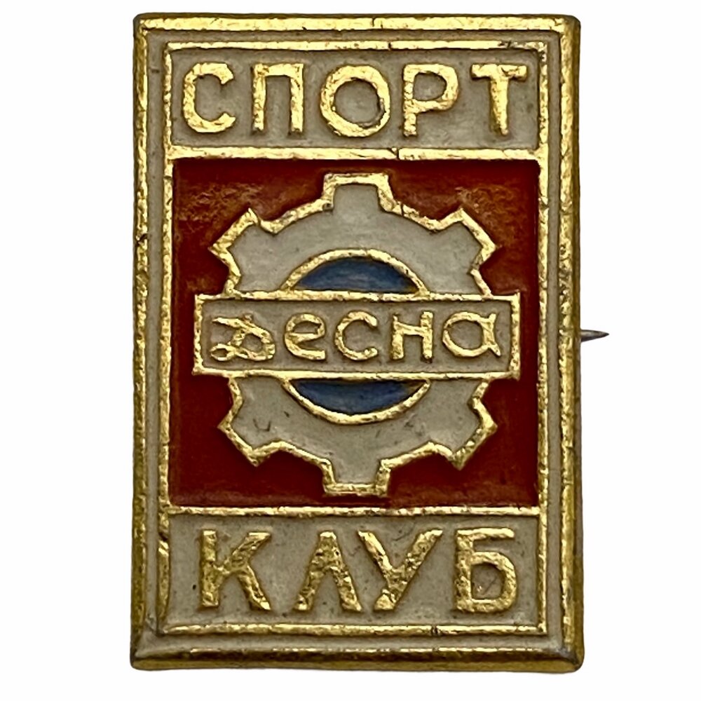 Знак "Спортклуб "Десна" СССР 1970-1979 гг. ФСЗ