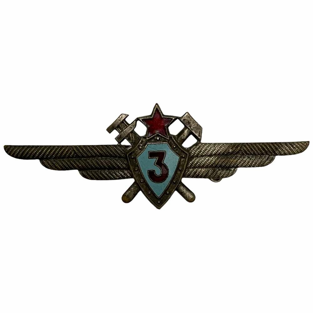 Знак "Техник ИАС 3 класс" (Инженерно-авиационная служба) СССР 1950-1959 гг. (булавка)