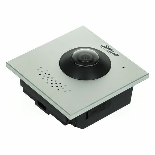 Видеопанель Dahua DHI-VTO4202F-P, цветная, накладная, серебристый