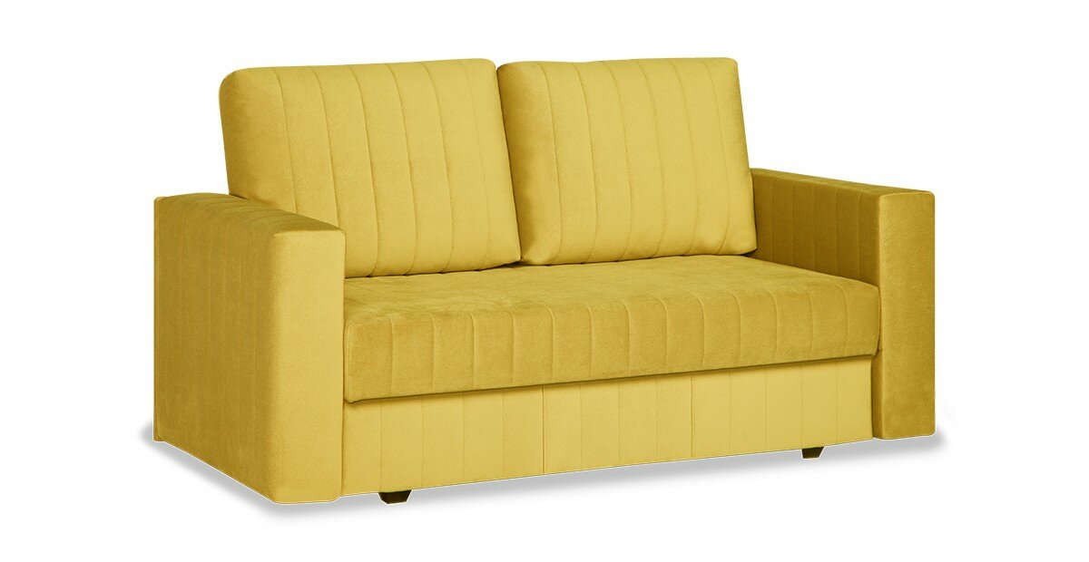 Прямой диван Цвет Диванов Андре NEXT 178 прямая Горчичный