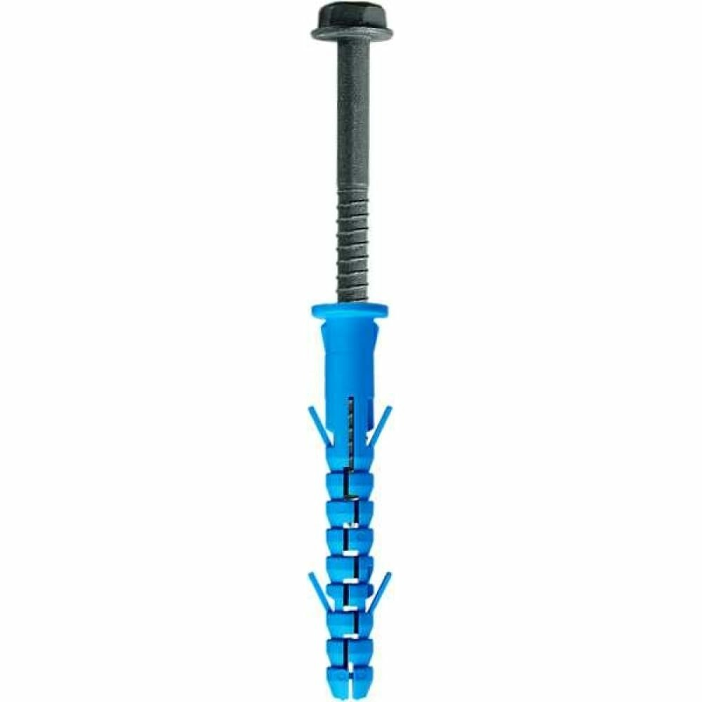Фасадный дюбель Фиксар ДФ‑Б 10x60 300 шт, шестигранная головка, нейлоновый материал, для крепления фасадных панелей