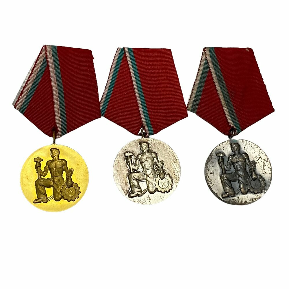Болгария, народный орден "Труда" I, II и III степени (2 тип) 1961-1977 гг.