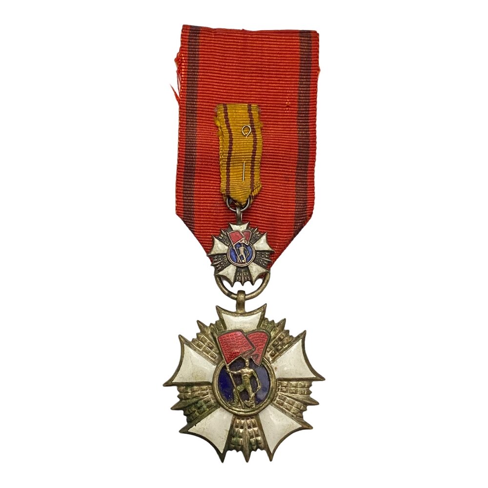 Польша, орден "Знамя труда" II степень с фрачником 1961-1980 гг.