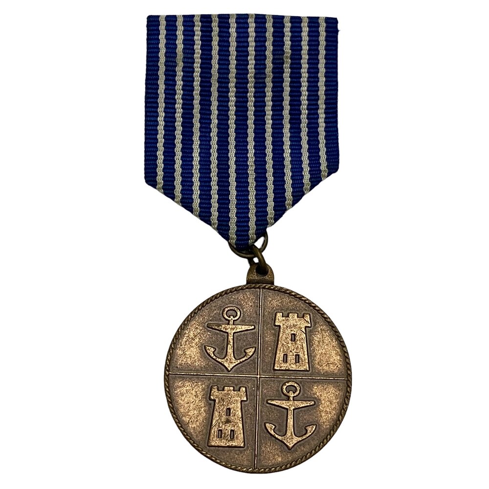 Норвегия, медаль военно-морских сил "За верную службу" 1982 - 2000 гг.