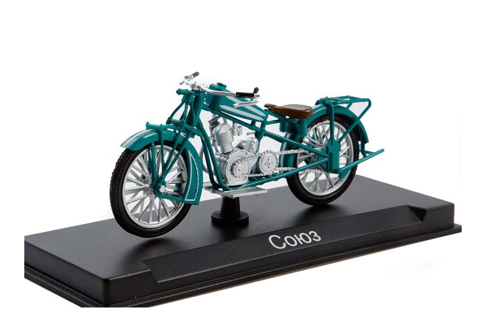 Модель коллекционная MODIMIO Союз первый советский мотоцикл (наши мотоциклы #16)