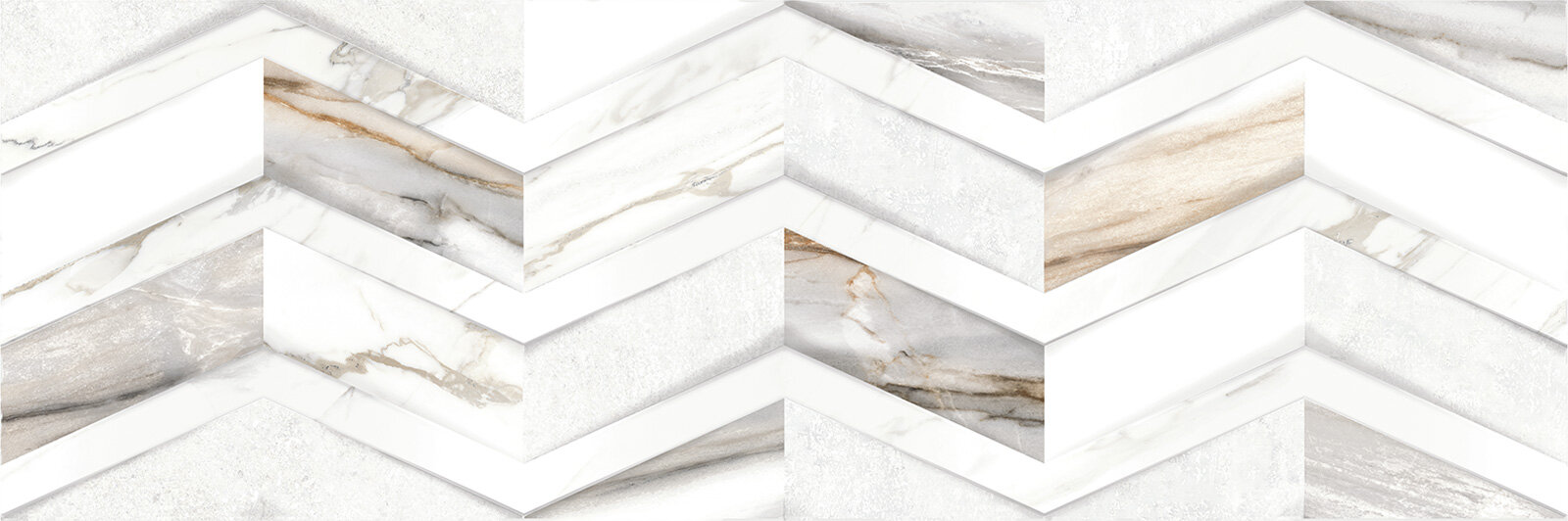 Delacora Плитка Delta Chevron глянц, 24,6x74 9,8 мм, арт. WT15DLA55R (цена за 1.274 м2)